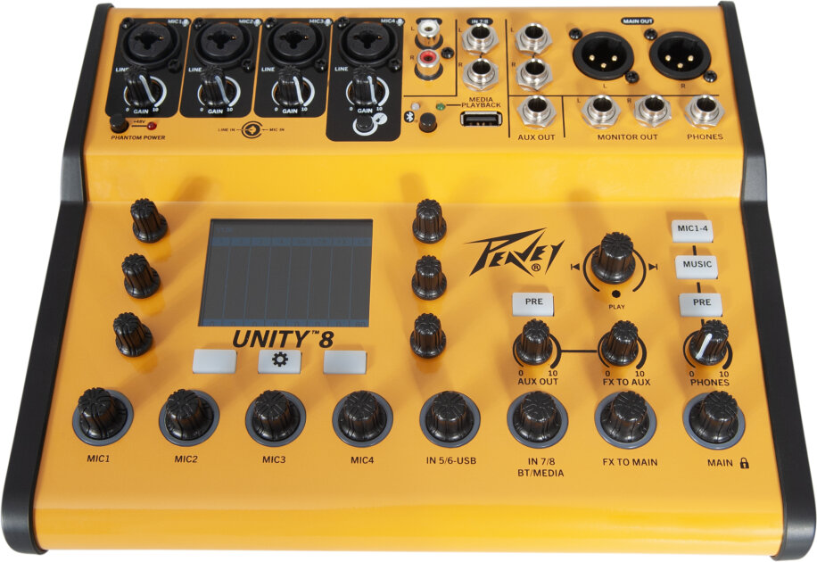 Peavey Unity 8 Compact USB Digital Mixer | zZounds