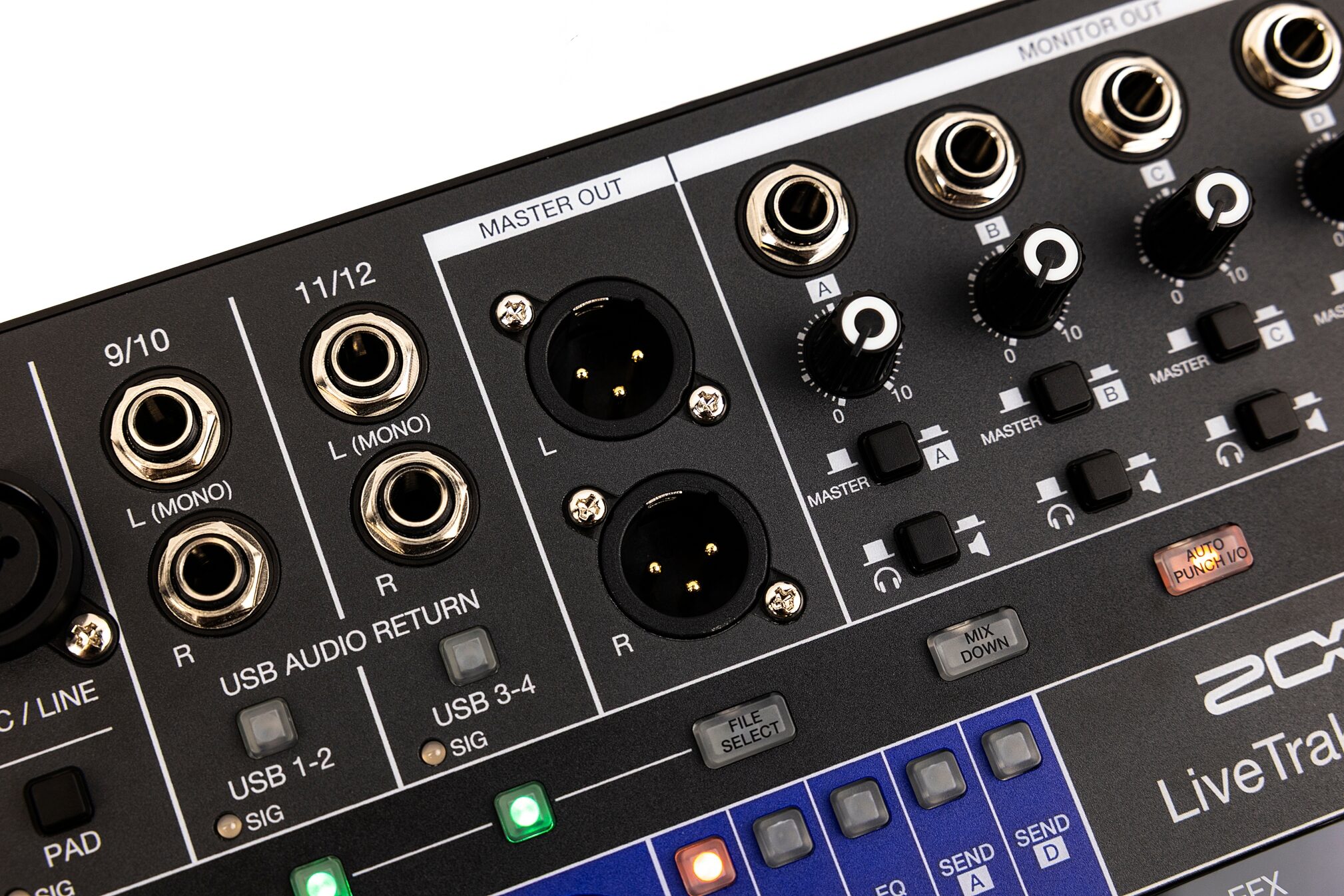 Zoom LiveTrak L12next Digital Mixer and Multi-Track Recorder, 12-