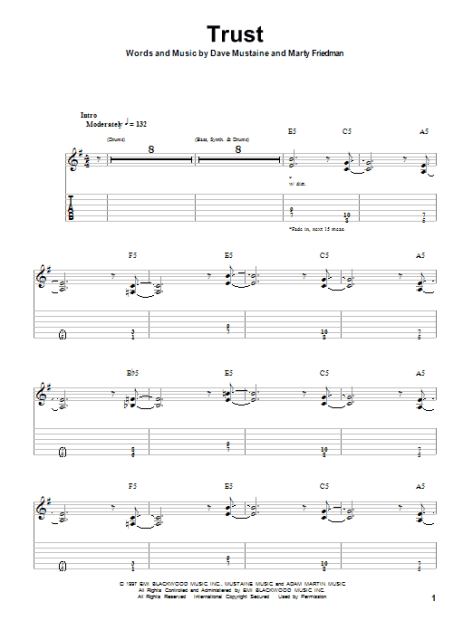 Trust - Guitar Tab Play-Along | zZounds