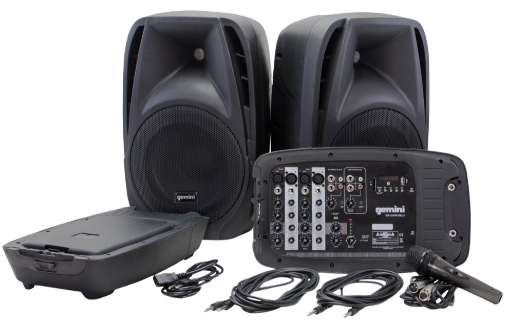 Gemini ES-210MXBLU Portable PA System | zZounds