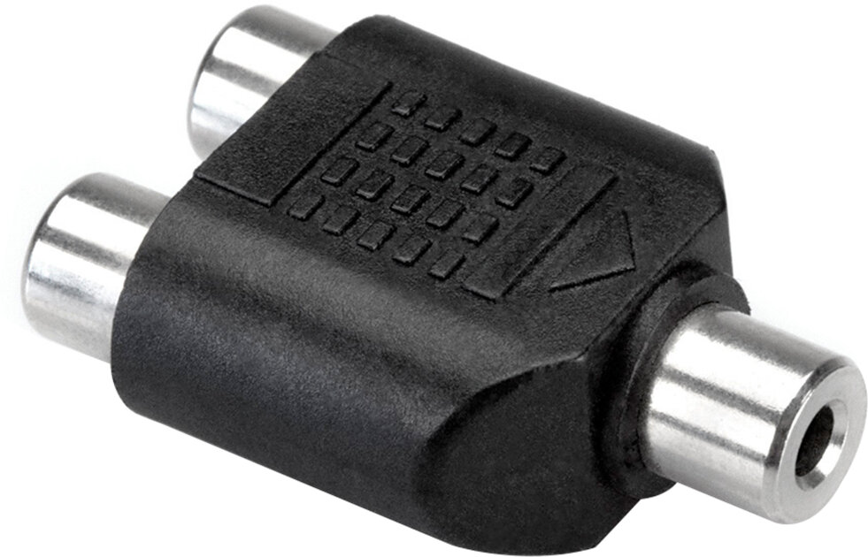 Hosa GRF-341 3.5 mm TRS to Dual RCA Coupler | zZounds