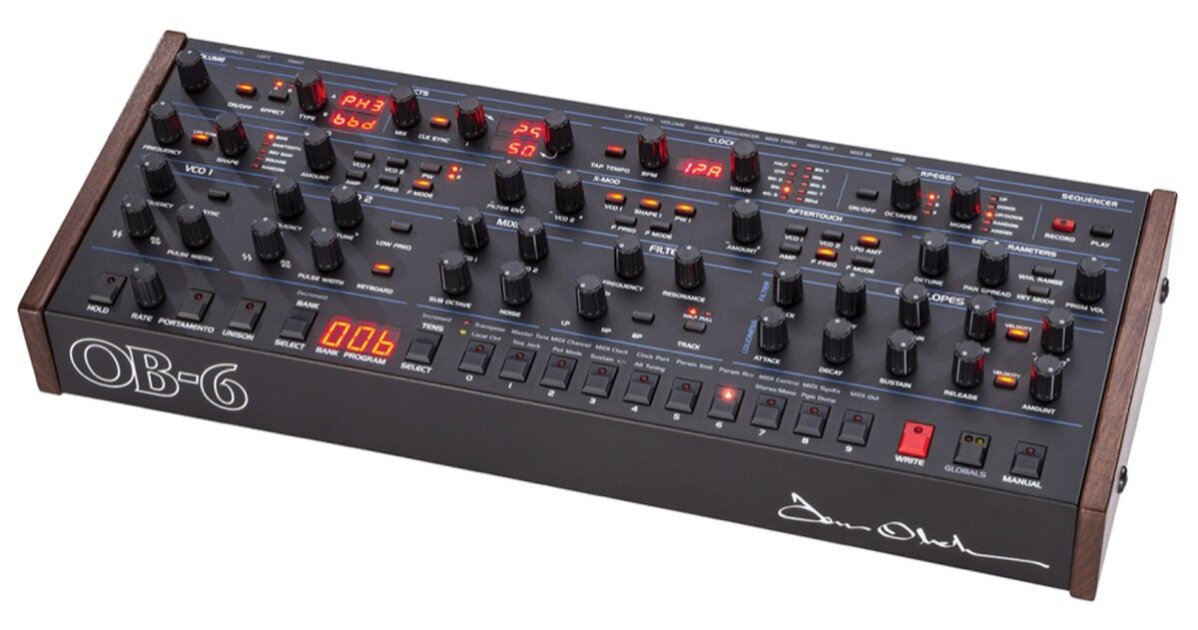 Sequential OB-6 Module Analog Synthesizer | zZounds