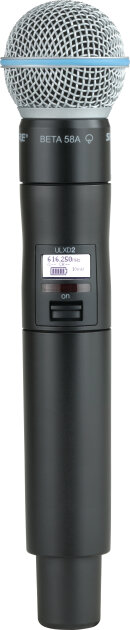 Shure ULXD2/B58 Wireless Transmitter and Beta 58a Capsule