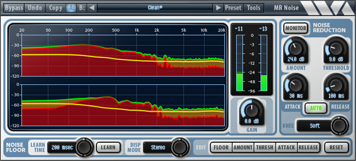 Wave Arts MR Noise Reduction Audio Plug-in Software | zZounds