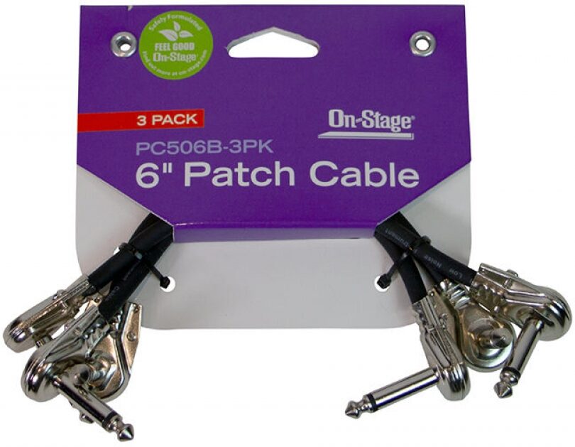 On-Stage Pancake Guitar Patch Cable | zZounds