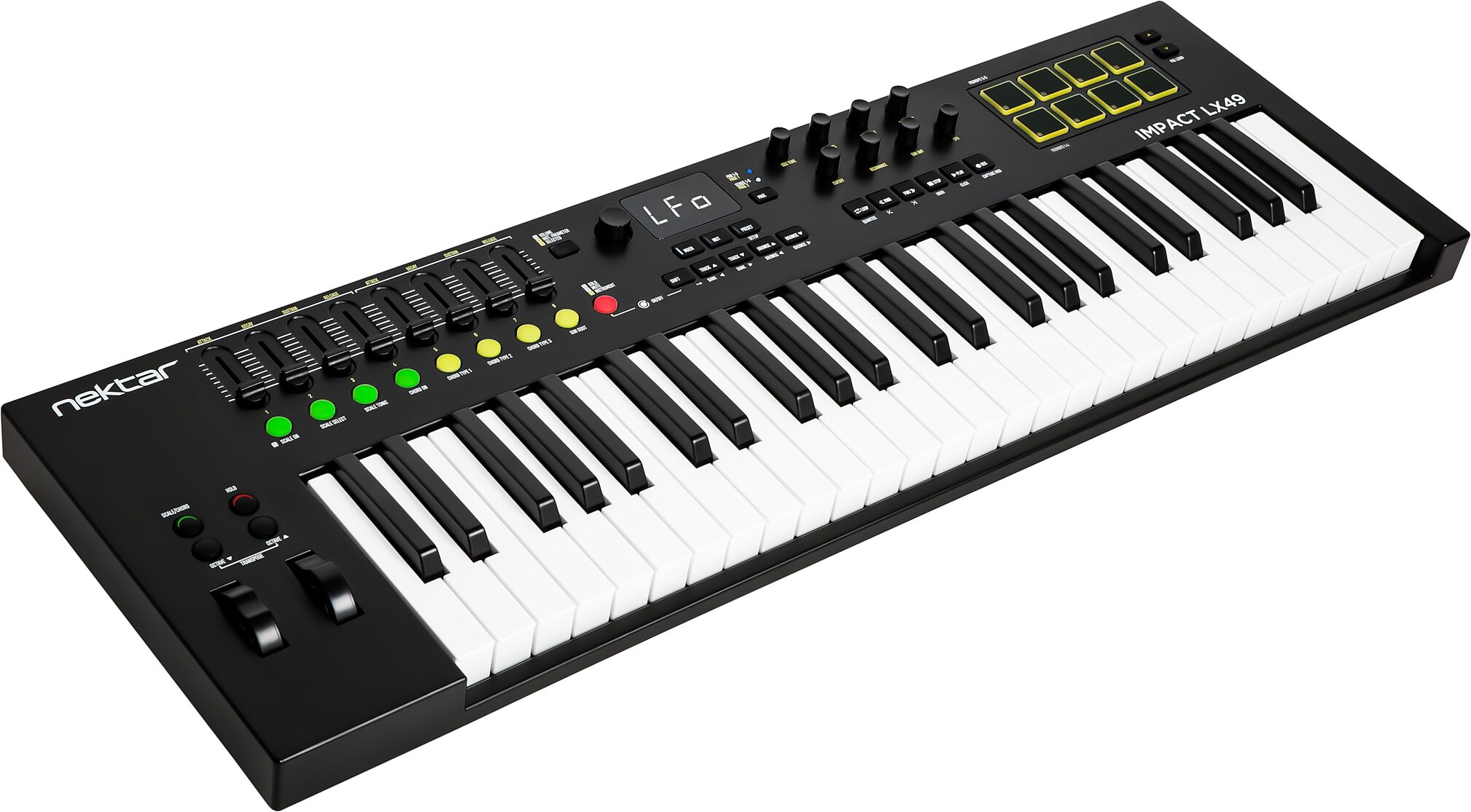 Nektar Impact LX49 MK3 USB MIDI Keyboard, 49-Key | zZounds