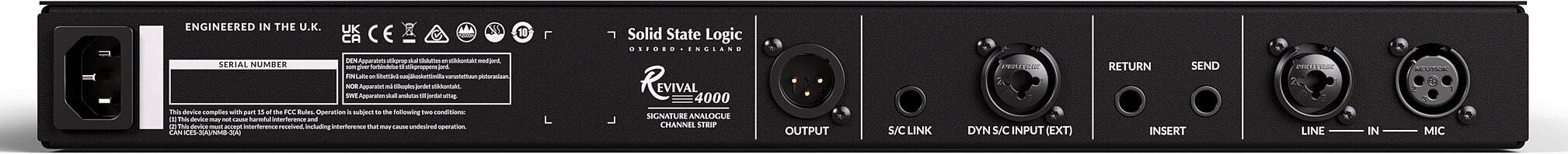 Solid State Logic Revival 4000 Signature Analogue Channel Strip